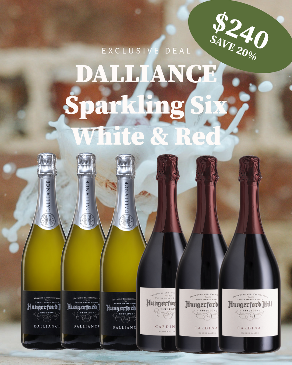 Sparkling Dalliance White & Red Six-Pack & Hungerford Hill